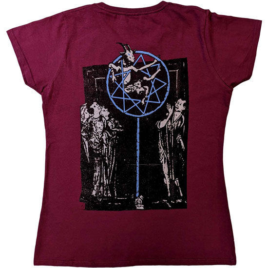 T-Shirt - Slipknot - Goat Logo Demon - Marron - Femme | Rock, Heavy ...